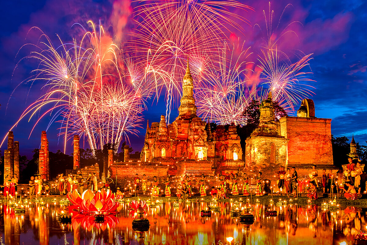 Deze 5 spectaculaire festivals in Thailand zijn het bezoeken waard
